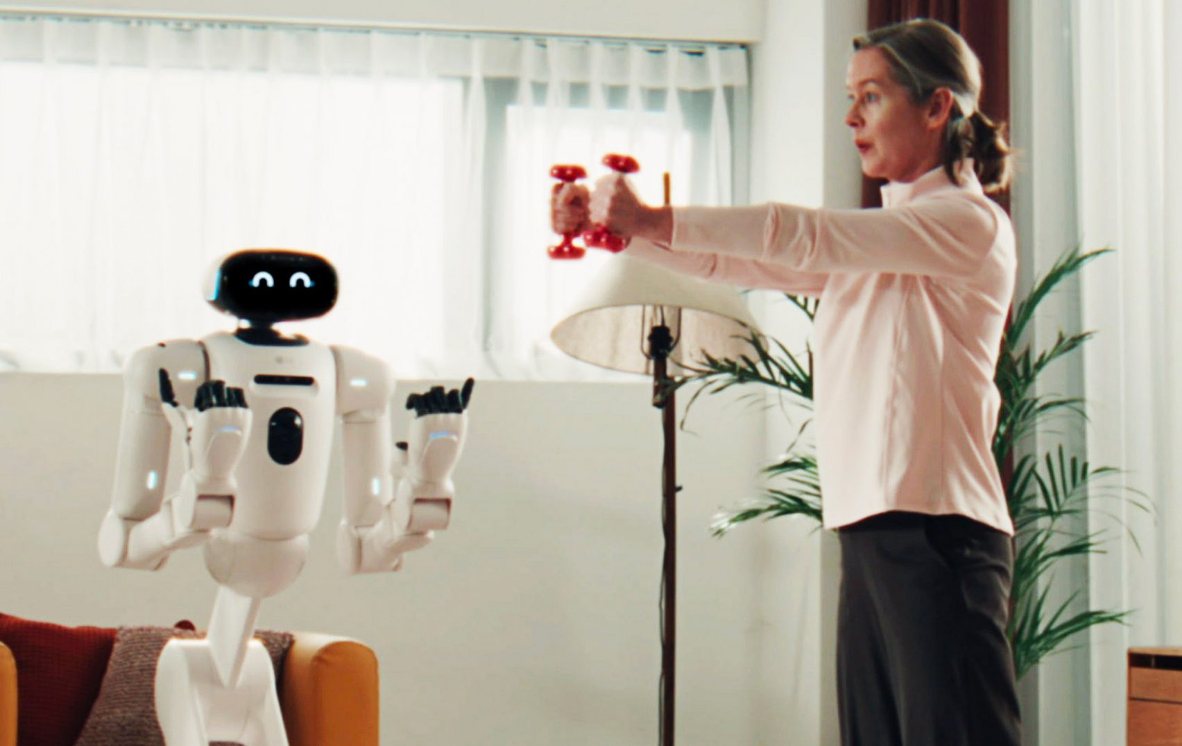 LG creates AI-powered robot to make "housework a thing of the past"