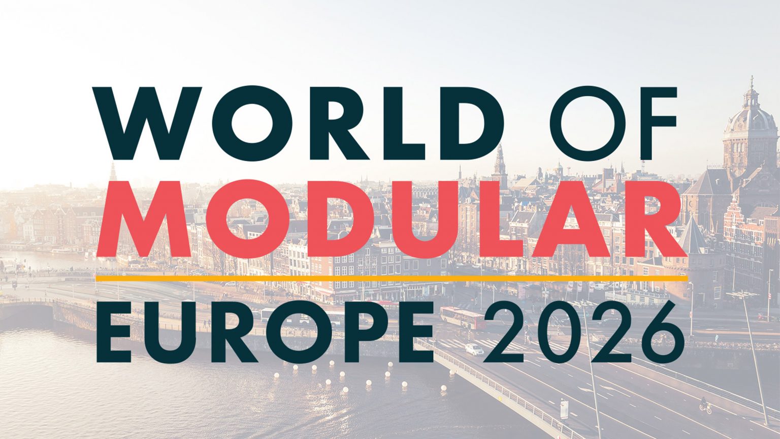 World of Modular Europe 2026 | Dezeen Events Guide