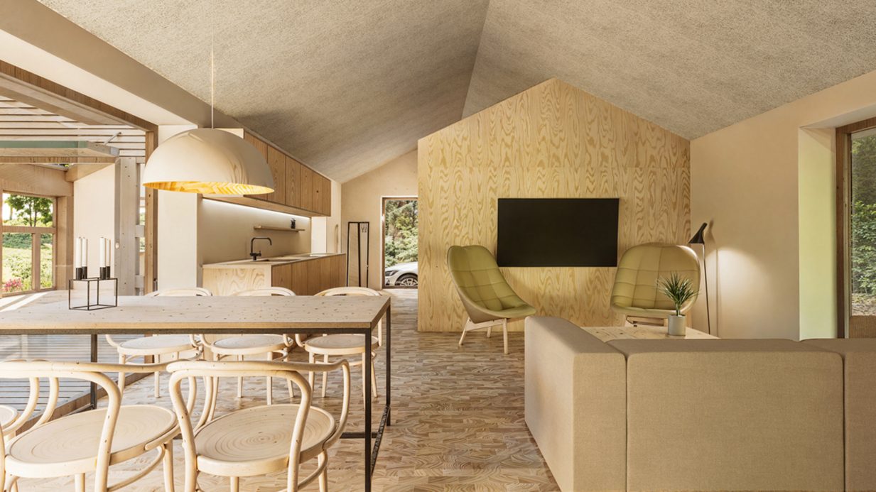 Rebound develops "world's first" mass-produced mycelium door