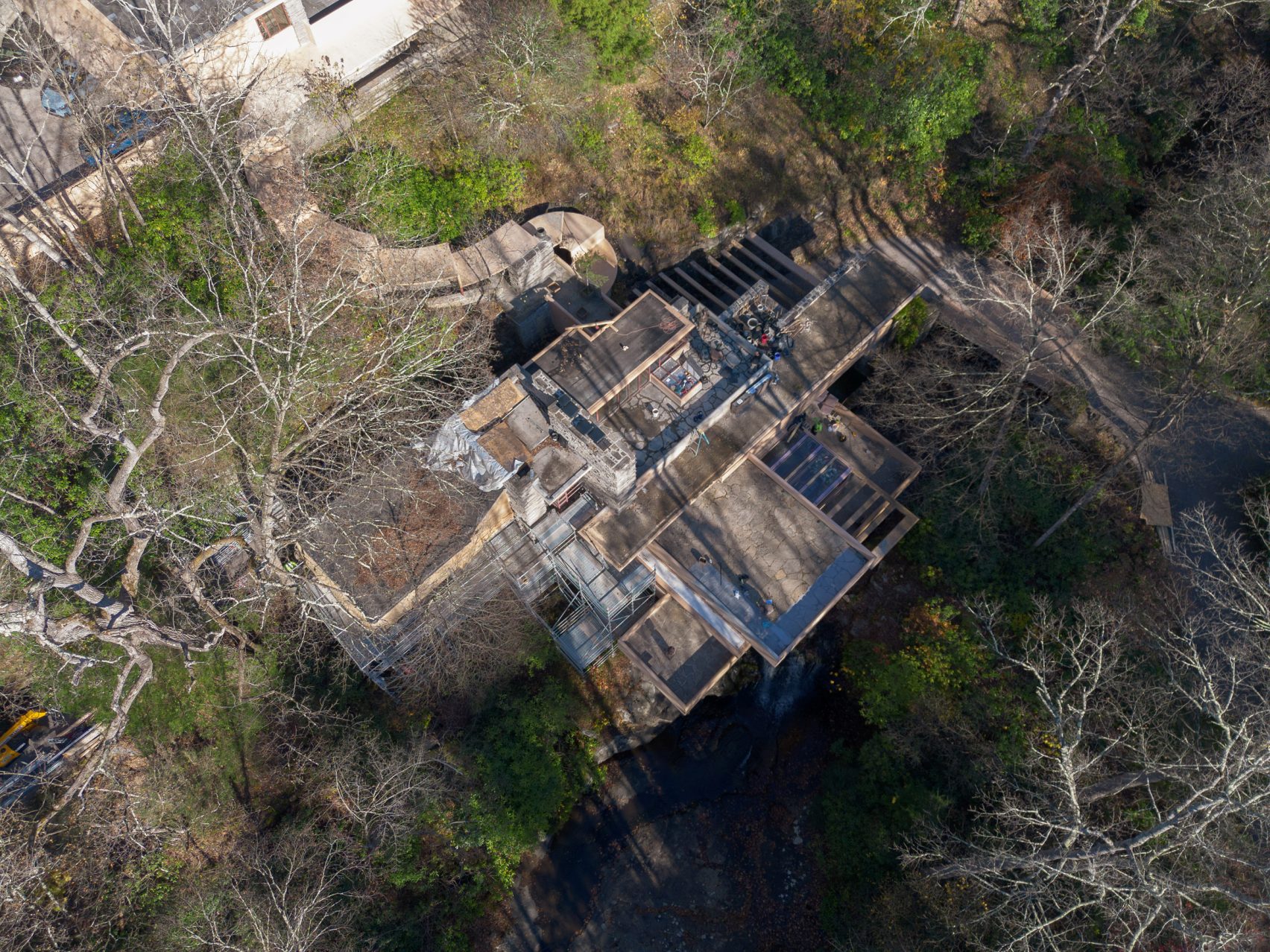 Major conservation completes at Frank Lloyd Wright's Fallingwater