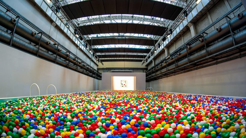 McDonald's creates colourful ball pit for Milan design week debut