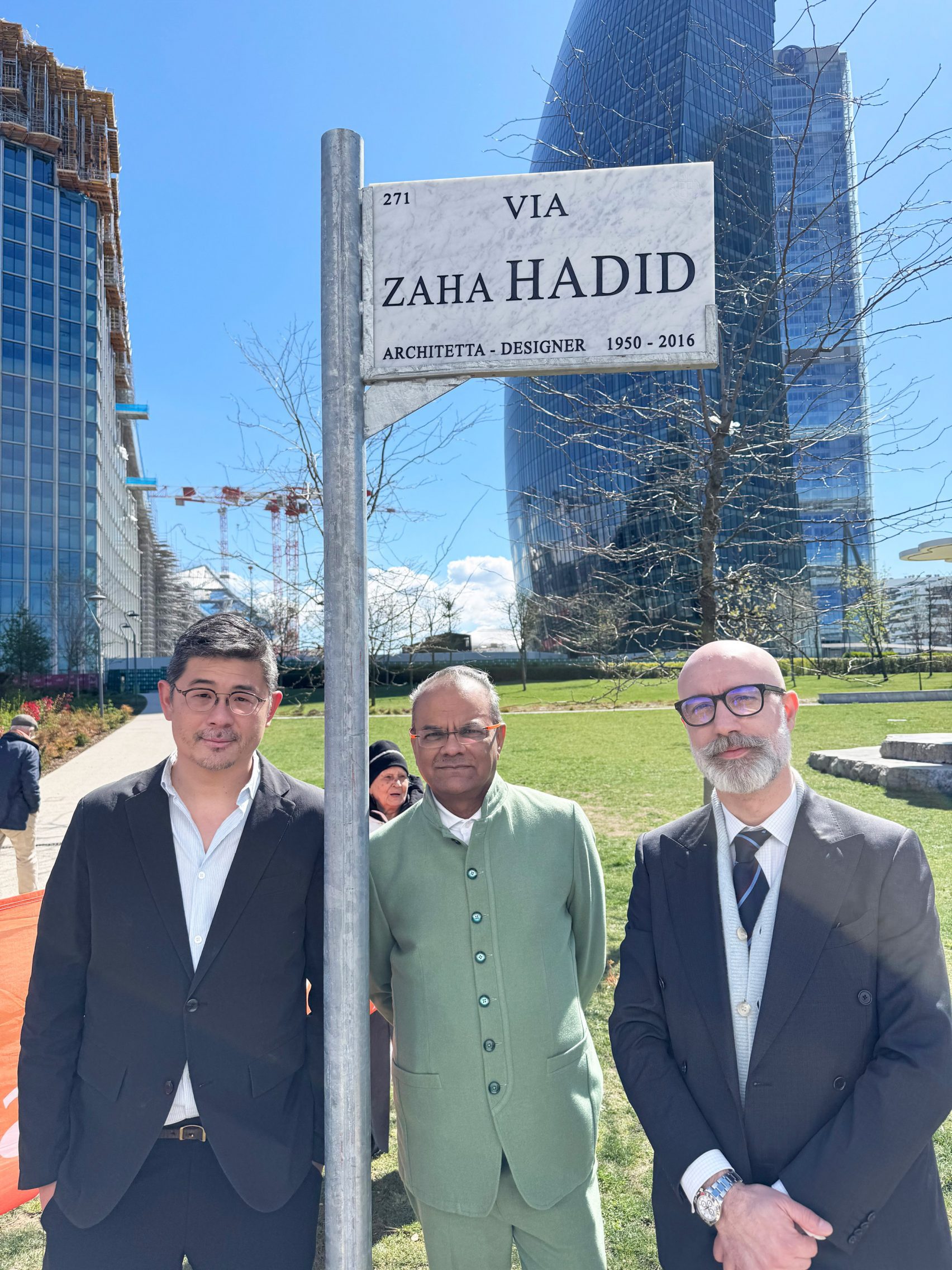 Milan names street after Zaha Hadid