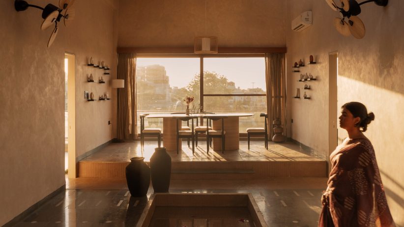 Otlo Studio designs skylit Indian home for "meditative experiences"