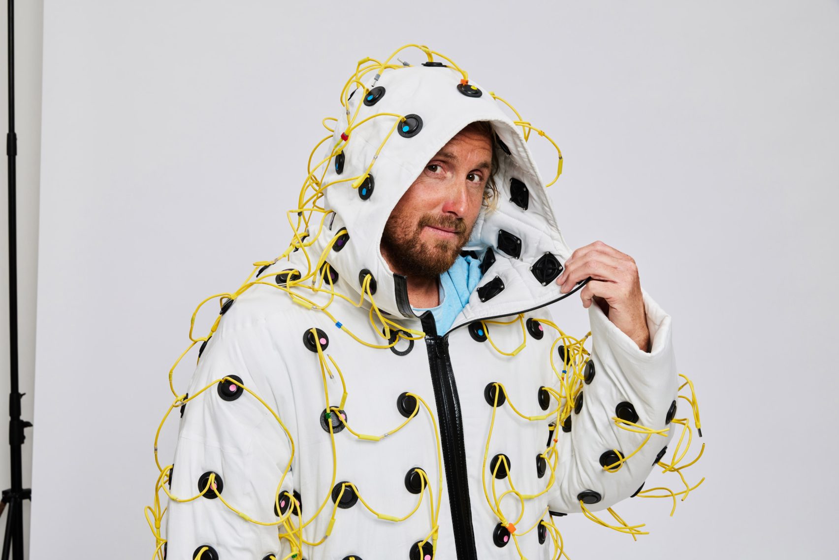 Vollebak wraps Sonic Jacket in 180 speakers