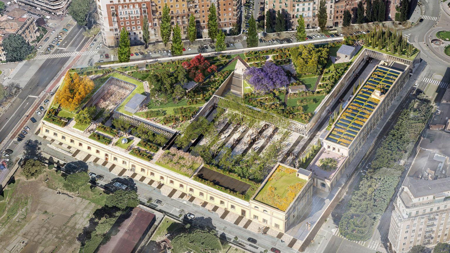 Stefano Boeri Architetti to convert depot into public hub in Rome
