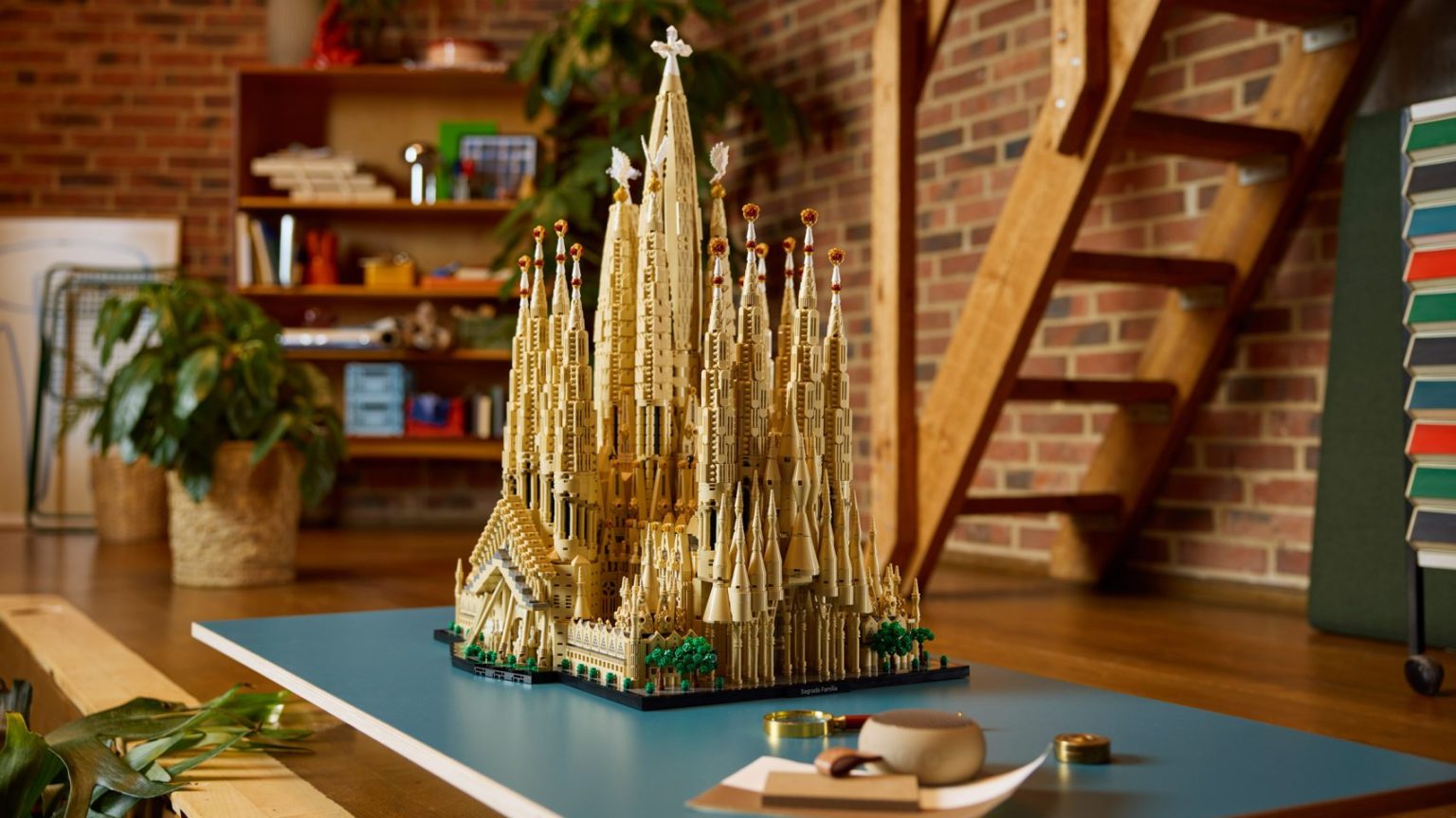 Dezeen Debate features "impressive" Lego Sagrada Familia set