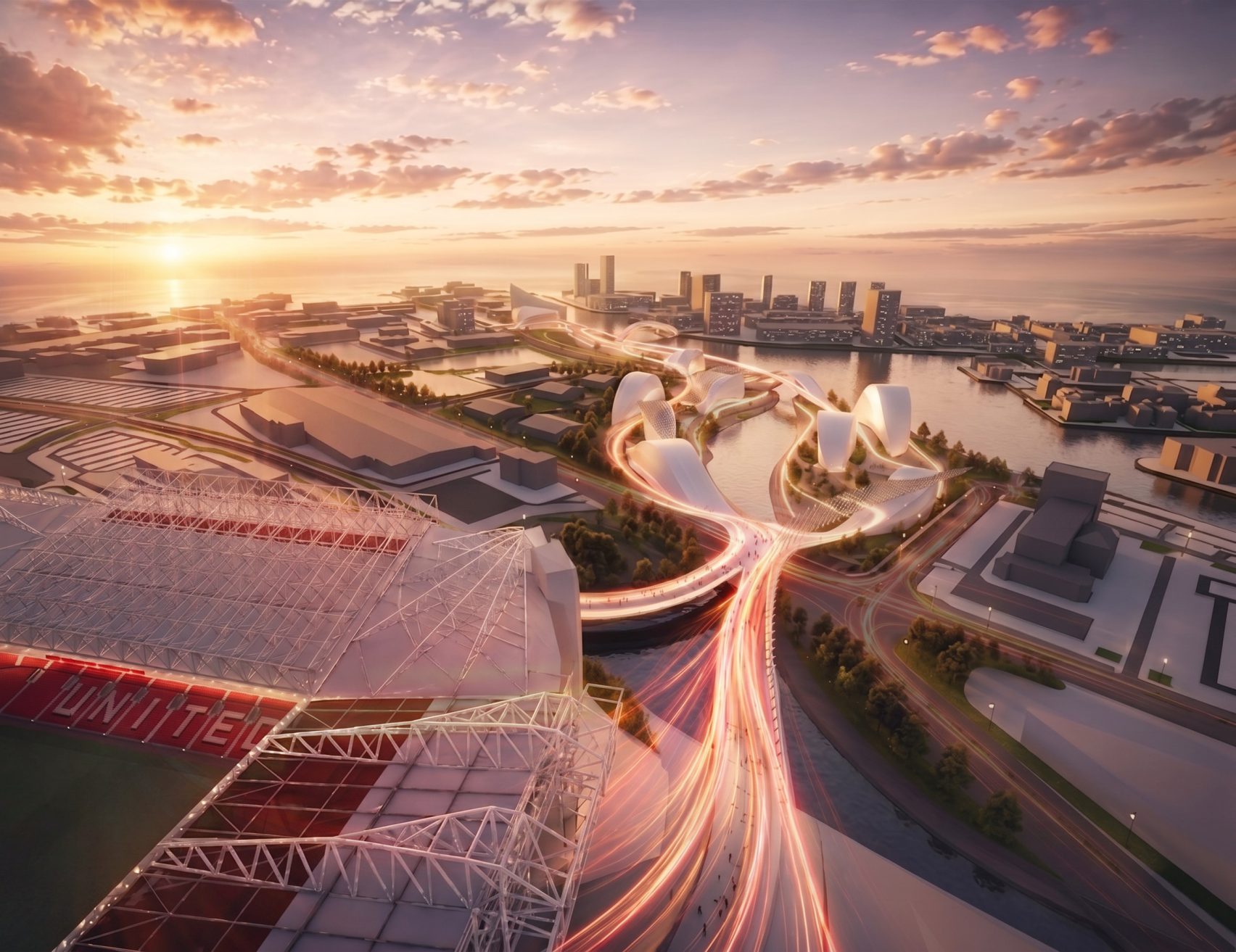 Urban forest surrounding stadium among projects from Manchester School ...