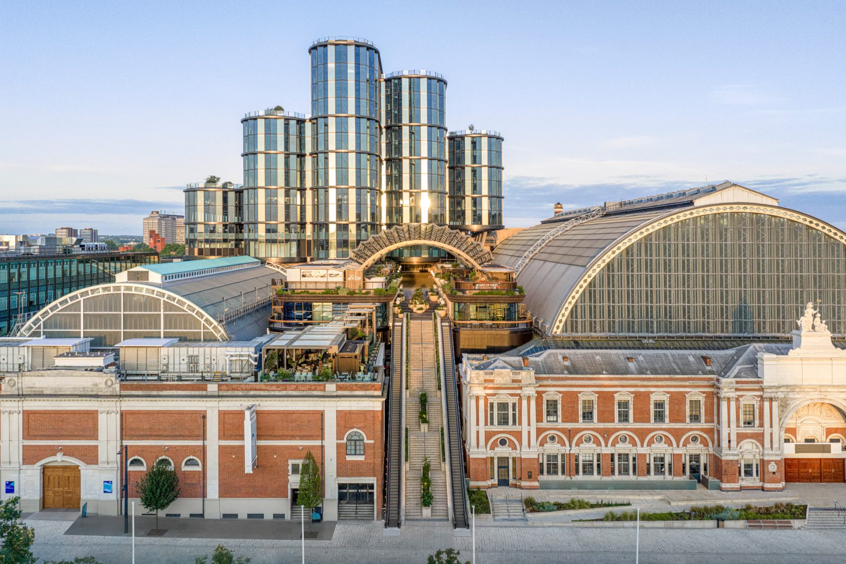 Heatherwick and SPPARC add glass canopy at London's Olympia