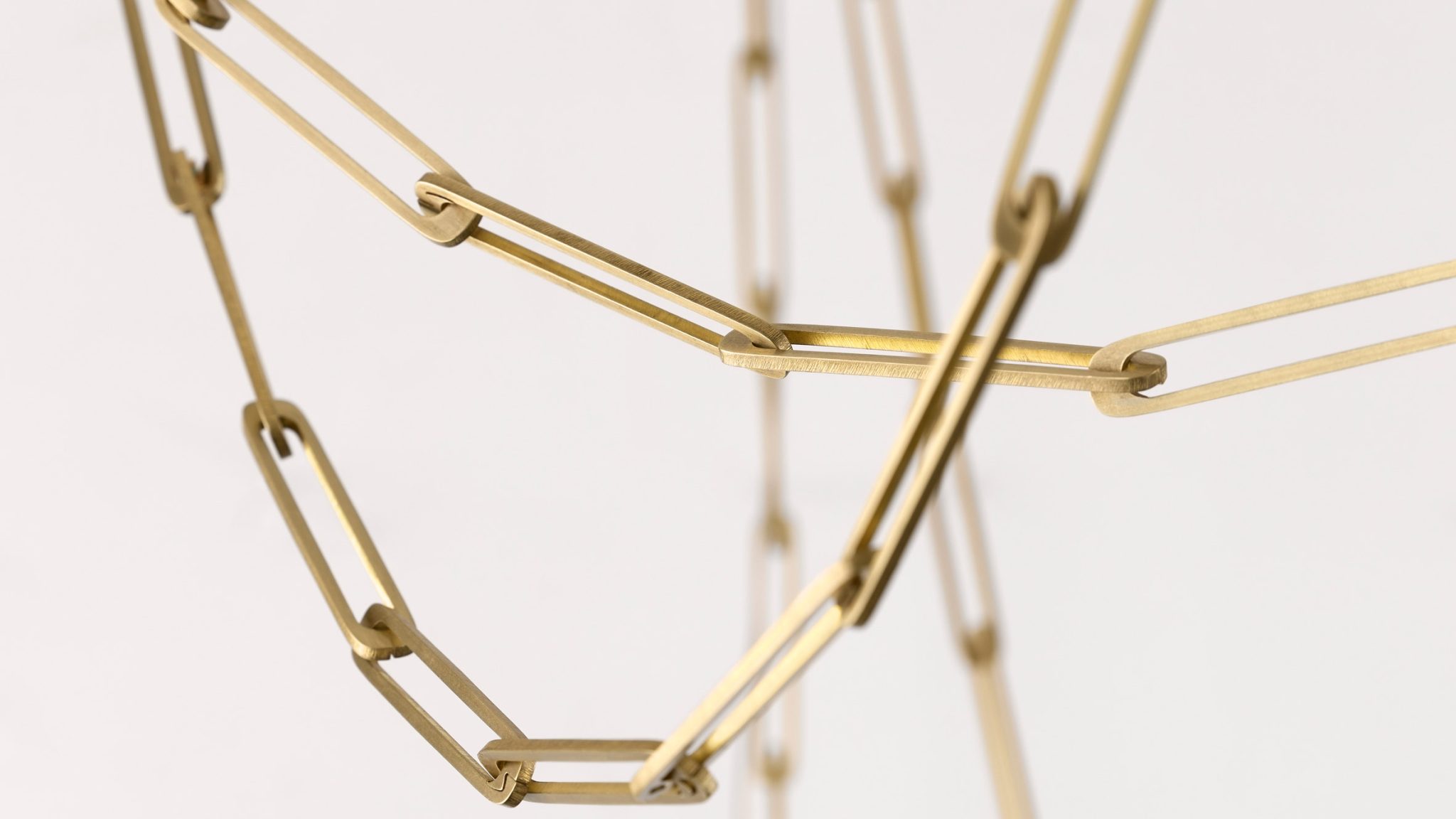 Solace Chain pendant light by Ross Gardam