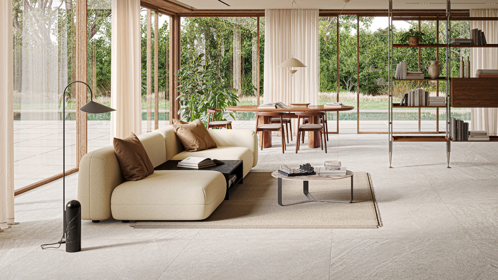 Saxum outdoor tiles by Casalgrande Padana